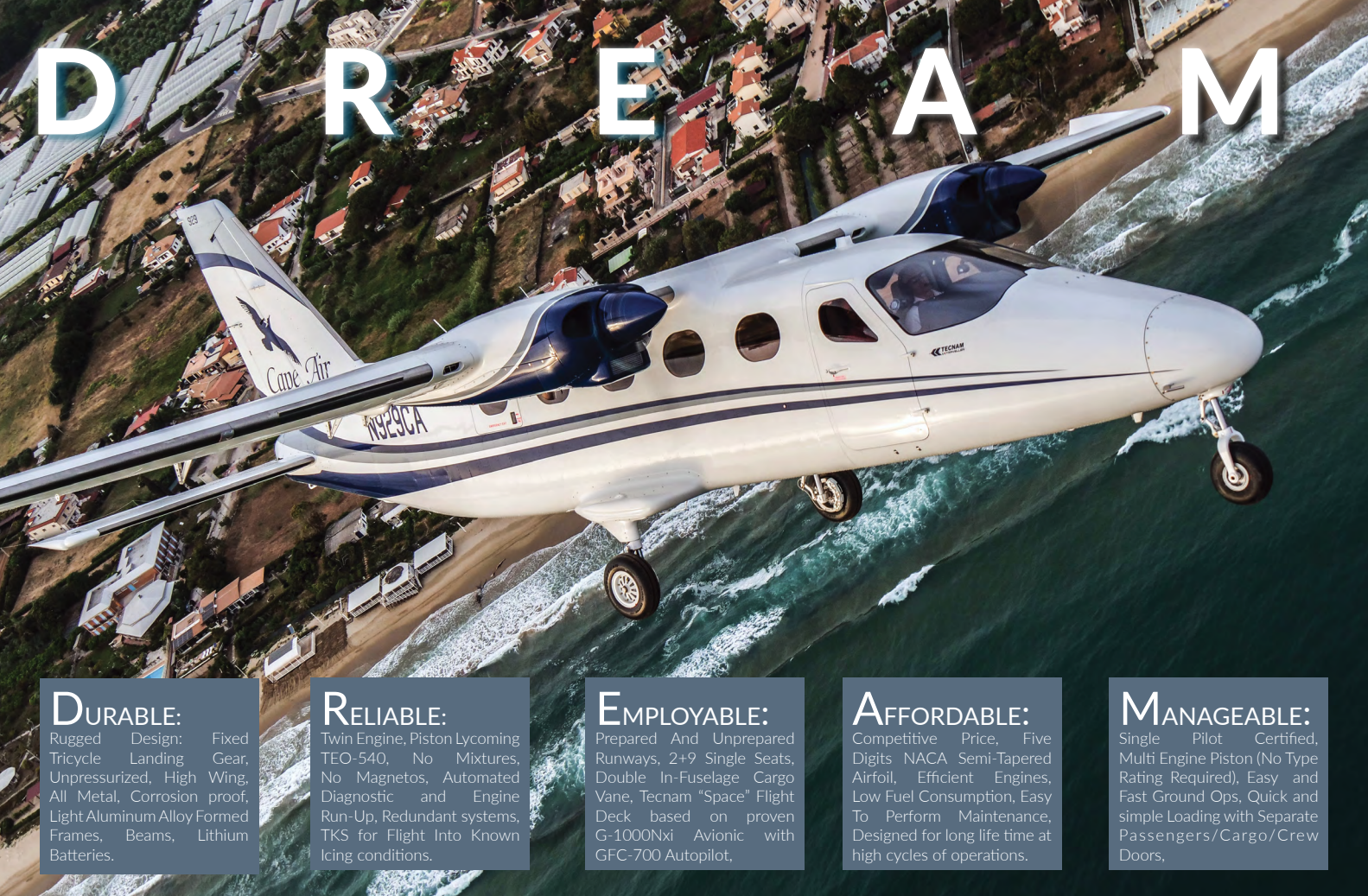 Aircraft - Tecnam P2012 Traveller - Far Eastern Aero